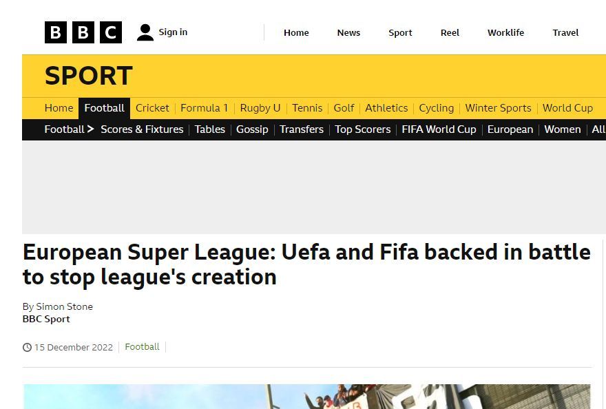 La prensa internacional recoge el respaldo del TJUE a UEFA y FIFA ...