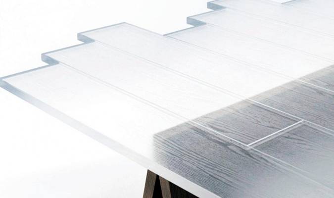 Madera transparente, más consistente que el plástico y más resistente ...