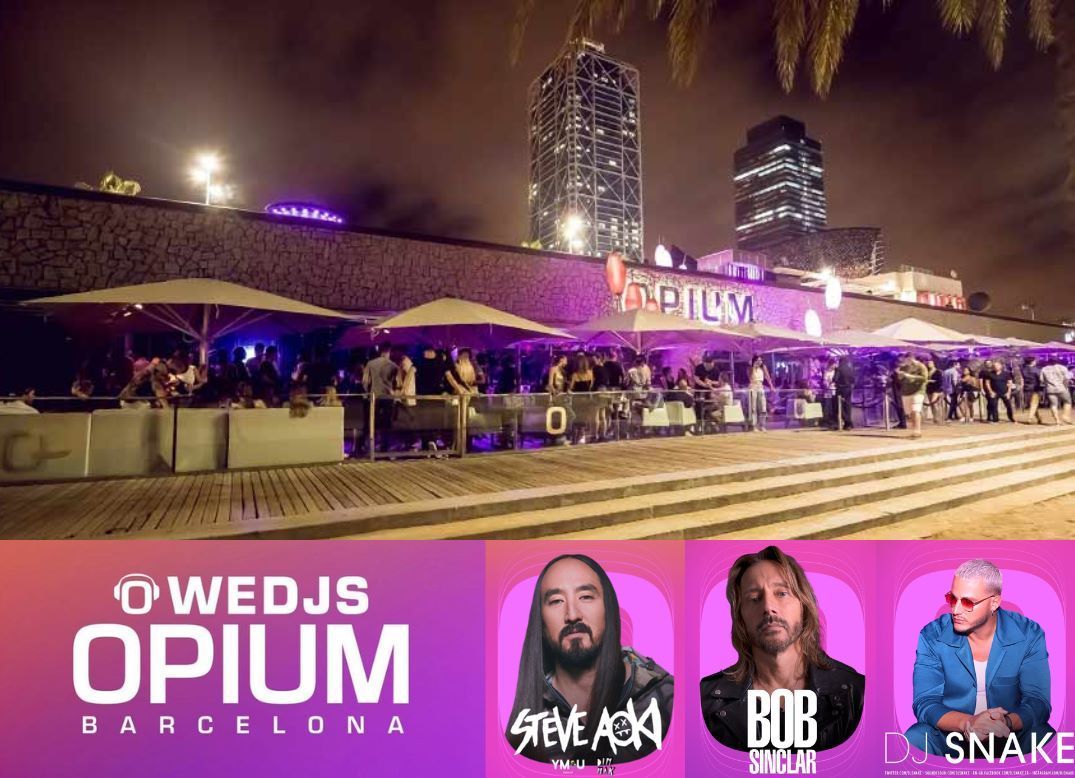 Steve Aoki, Dj Snake o Bob Sinclar actuarán en el WEDJ’S de Barcelona ...